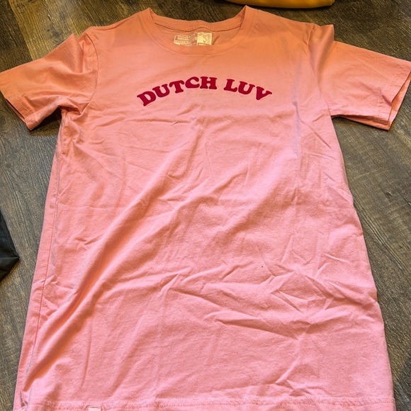 Dutch Bros | Shirts | Dutch Tshirt Dutch Luv Valentines Day | Poshmark